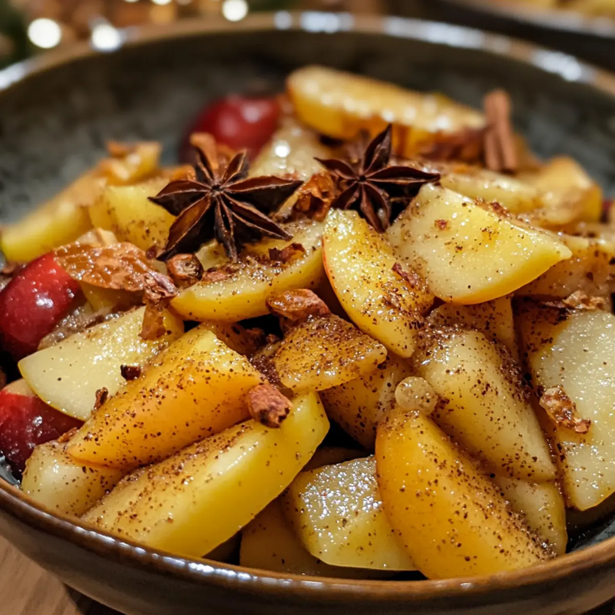Easy Christmas Spiced Apple Medley: Delicious Juicy Holiday Treat