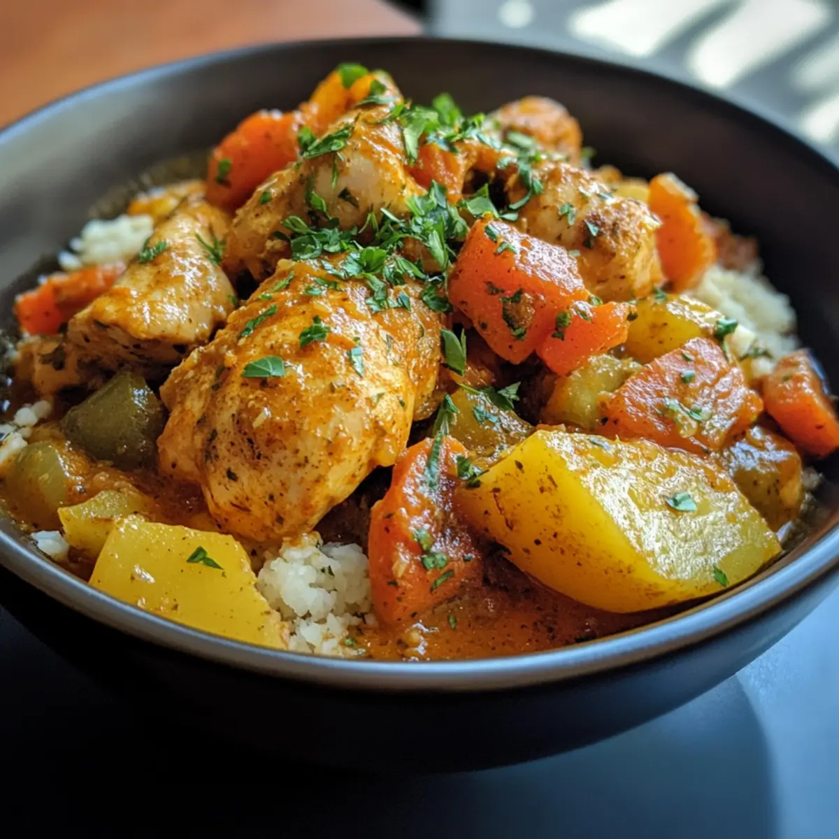 Easy Crockpot Moroccan Chicken with Vegetables: Irresistible Meal