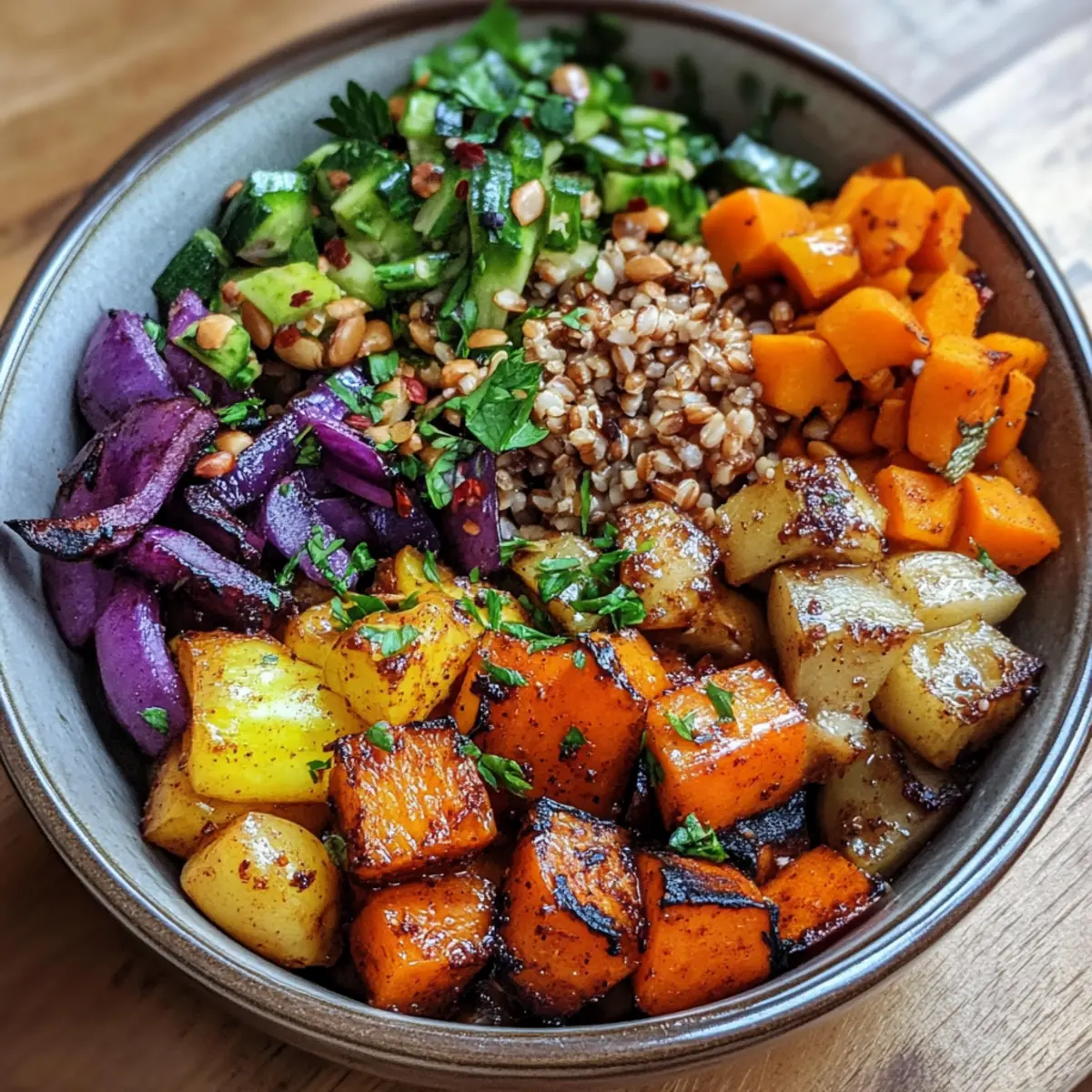 Best Warm Spiced Vegetable Grain Bowl for a Cozy, Comforting Meal